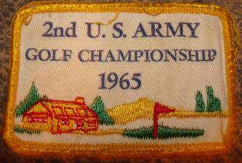 2nd Army Golf Championship Patch - ARMY AND USAAF - U.S. Militaria Forum