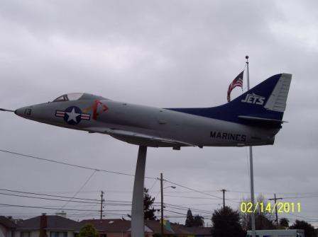 School Gate Guardian A-4!! - MILITARY AIRCRAFT & AVIATION - U.S ...