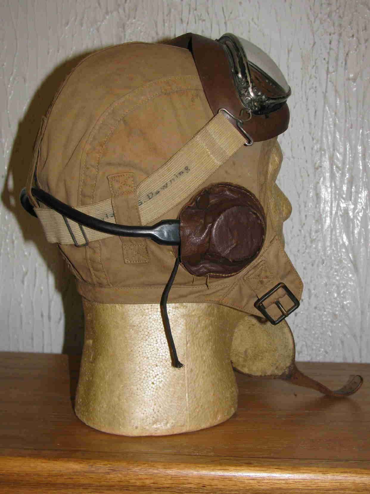 Some of my WWII Naval Aviator flight helmets - Page 4 - FLYING HELMETS ...