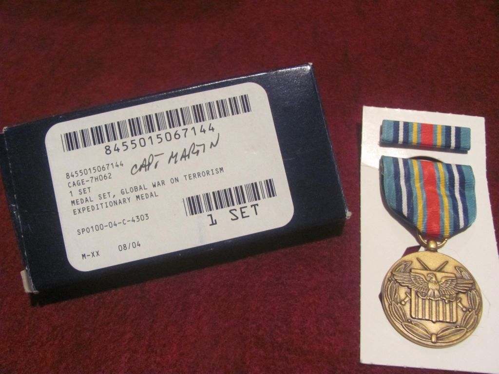 Do current campaign medals have cases? - MEDALS & DECORATIONS - U.S ...