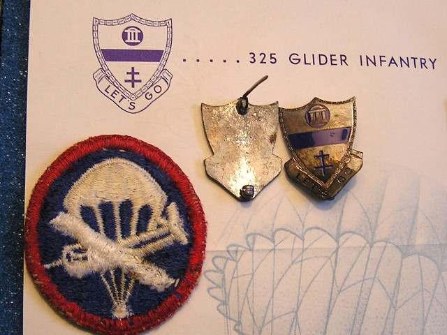 325th Glider Infantry - GROUPINGS PAGE - U.S. Militaria Forum