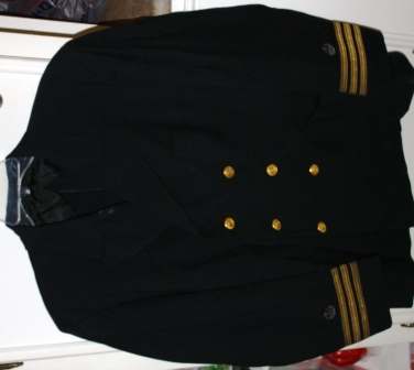 WWII Maritime Service Commander Jacket - NAVAL & SEA SERVICE UNIFORMS ...