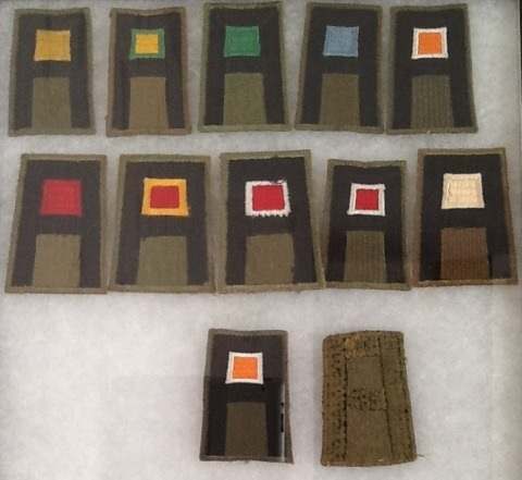 1st Army branch colors - ARMY AND USAAF - U.S. Militaria Forum