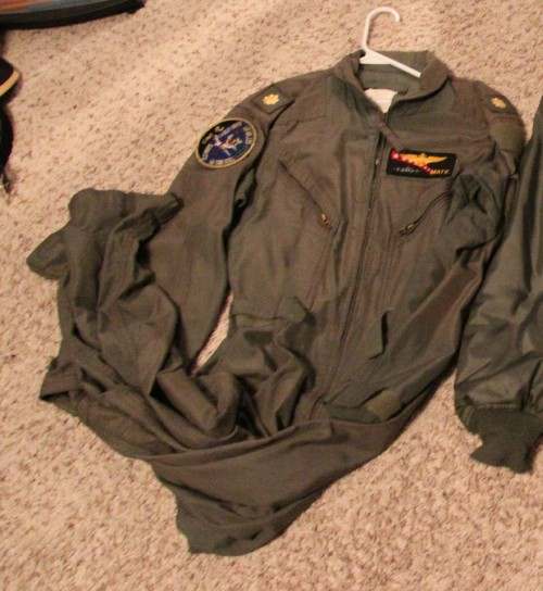 My first flight suit - FLIGHT CLOTHING - U.S. Militaria Forum