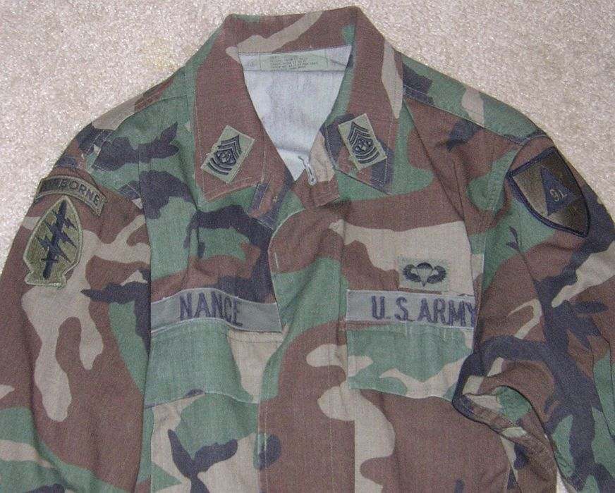 BDU Identification - SF, SOG Questions - CAMOUFLAGE UNIFORMS - U.S ...