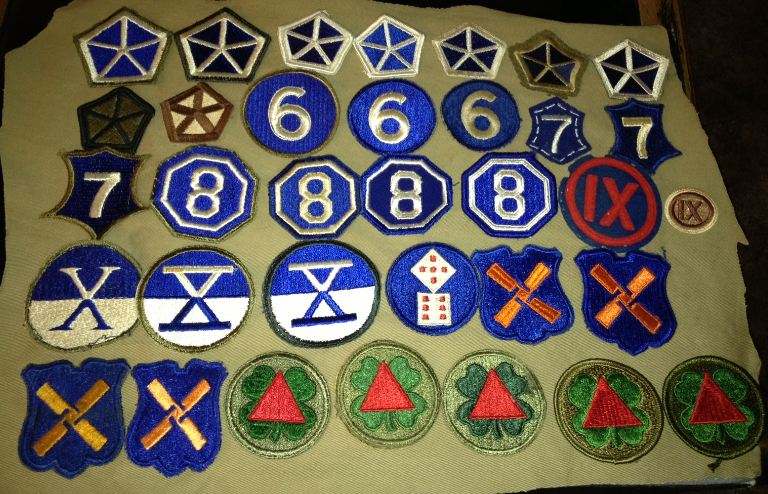 My patch collection - ARMY AND USAAF - U.S. Militaria Forum