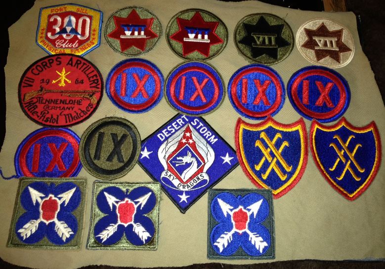 My patch collection - ARMY AND USAAF - U.S. Militaria Forum