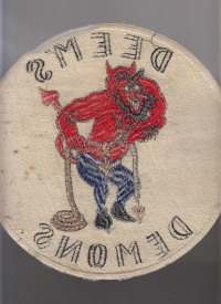 Deem's Demons Patch - ARMY AND USAAF - U.S. Militaria Forum