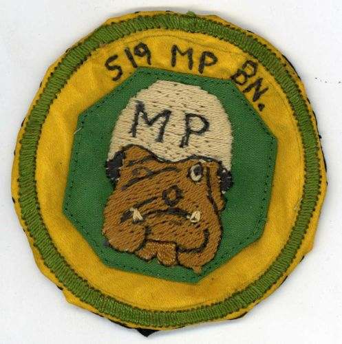 A 519th MP patch for opinions - ARMY AND USAAF - U.S. Militaria Forum
