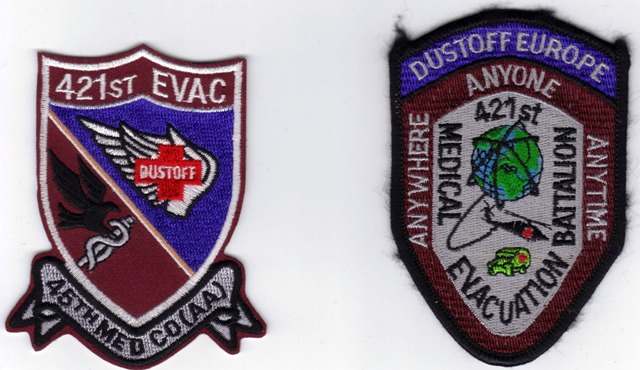 Army "DUSTOFF" (Air Ambulance) Patches-- any interest? - ARMY AND USAAF ...