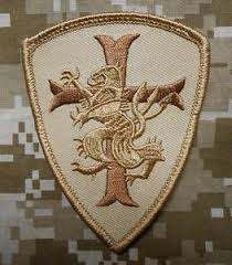 current issue Navy SEALS red trident shoulder patch - NAVY, COAST GUARD ...