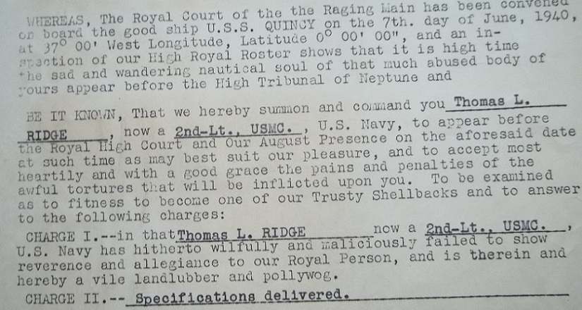 The Wrath of King Neptunus Rex - EPHEMERA, PHOTOGRAPHS & MILITARY ...