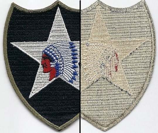 WWII Patches. OD borders vs full colour - ARMY AND USAAF - U.S ...
