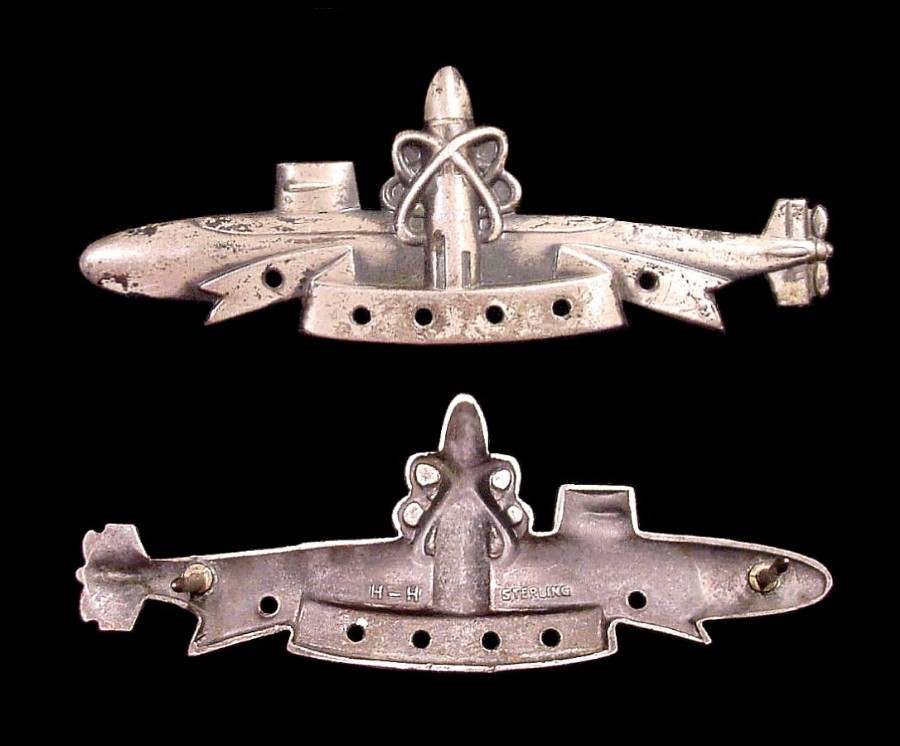 SSBN Deterrent Patrol Insignia - SUBMARINE QUALIFICATION 'DOLPHINS ...