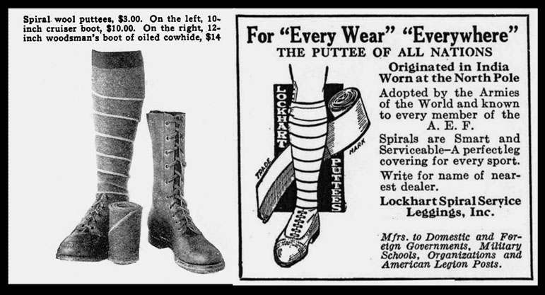 Was there such a thing as officer's leg wraps/puttees? - (1917-1919 ...