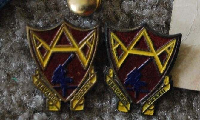 SERVAMUS CXXXII - DISTINCTIVE UNIT INSIGNIA / UNIT CRESTS - U.S ...