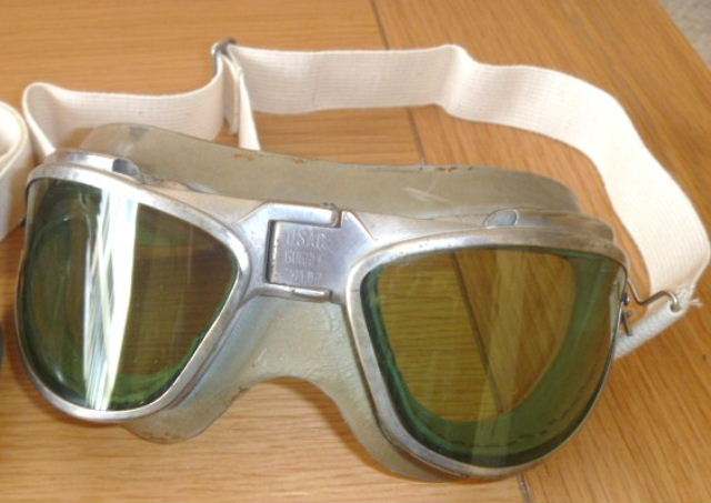A gaggle of goggles! - FLYING HELMETS AND ACCESSORIES - U.S. Militaria ...
