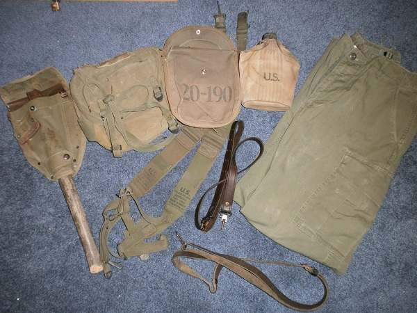 Loaded up! - FIELD & PERSONAL GEAR SECTION - U.S. Militaria Forum