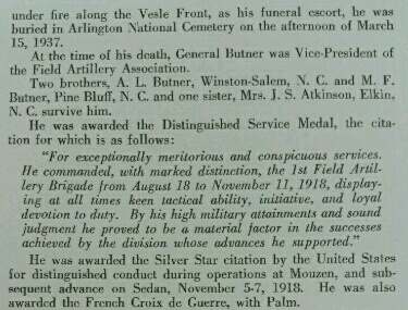 The Medal Group of Major General Henry Wolfe Butner...Camp Butner is ...