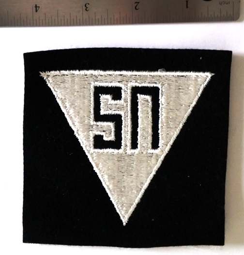 US on a white triangle patch - CAN YOU IDENTIFY THIS PATCH? - U.S ...