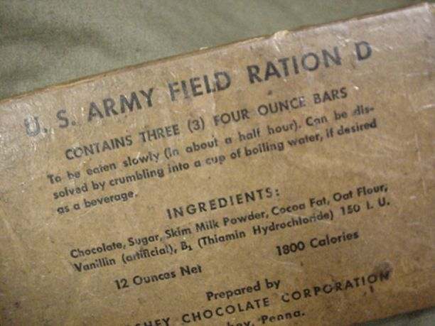 D Rations - Page 2 - FIELD & PERSONAL GEAR SECTION - U.S. Militaria Forum