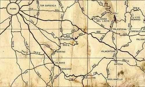 Found My Grandfathers WW2 5th Army Grid Map of Italy! - EPHEMERA ...