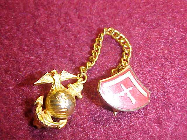USMC Sweetheart pin - LAPEL BUTTONS (DISCHARGE & RETIREMENT FOR ...