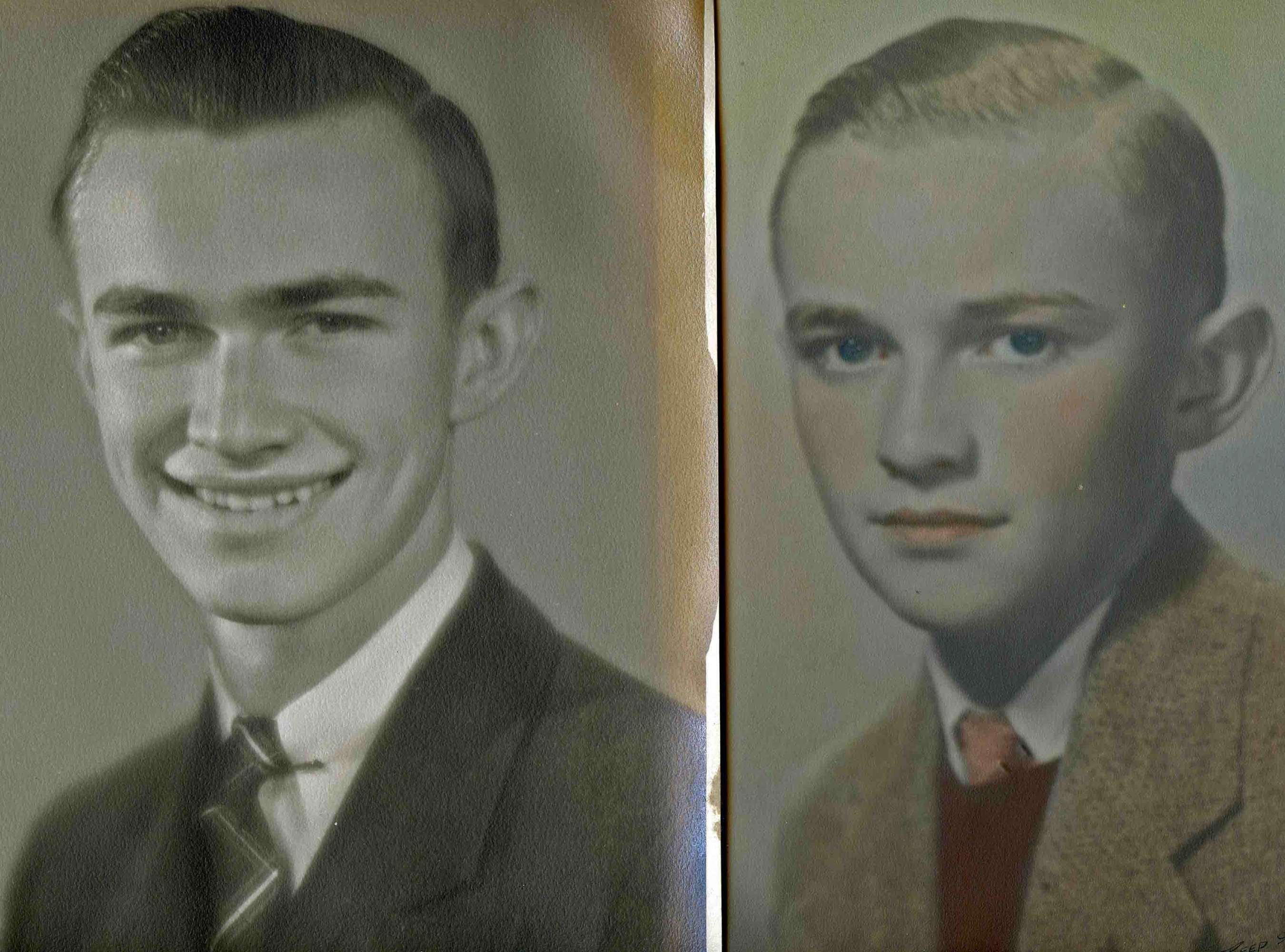 USMC Pilot Portrait ca. WW2 - INDIVIDUAL & UNIT PORTRAITS - U.S ...