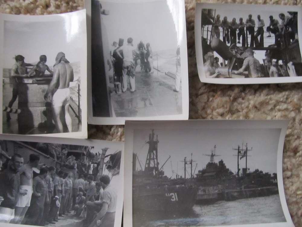 Life on the USS Lansdowne and Japan's Surrender - EPHEMERA, PHOTOGRAPHS ...