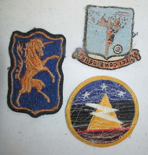 Help ID these 4 patches ? - ARMY AND USAAF - U.S. Militaria Forum