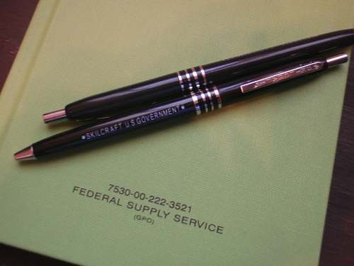 Government issue ballpoint pens - FIELD & PERSONAL GEAR SECTION - U.S ...