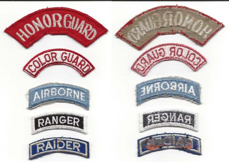 Patch Tabs - Page 23 - ARMY AND USAAF - U.S. Militaria Forum