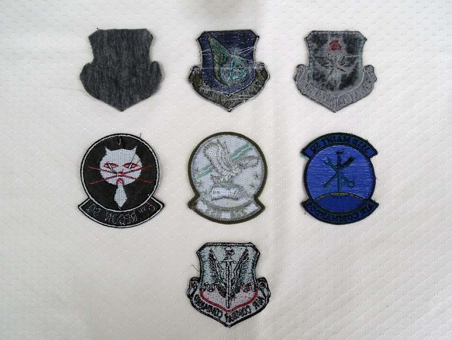 What are these and from what era? USAF Subdued Patches - AIR FORCE ...