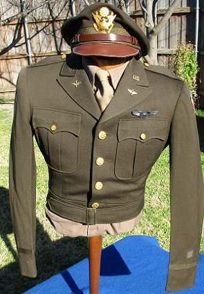 387th Bomb Group Pilot's Altered Service Coat - UNIFORMS - U.S ...