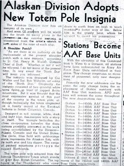 Looking For Emblem I.D.: ATC Alaska Division - ARMY AND USAAF - U.S ...