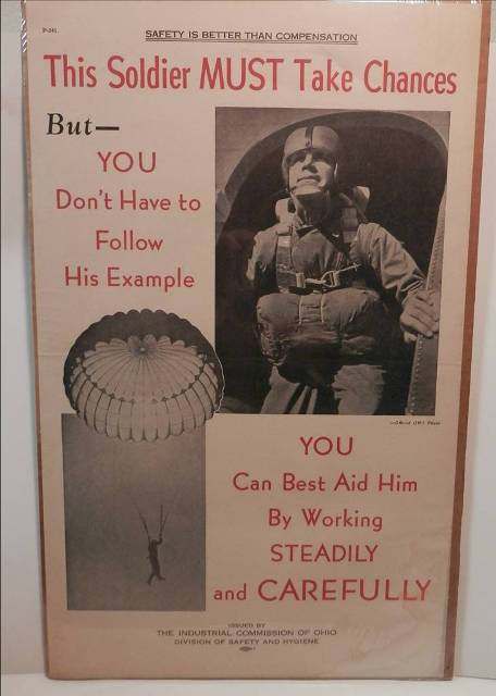 NEW AIRBORNE POSTER FOR THE OFFICE - EPHEMERA, PHOTOGRAPHS & MILITARY ...