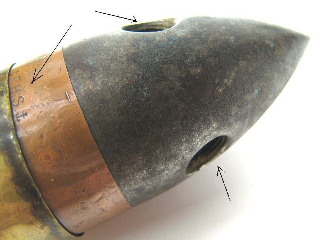 Naval 1 pounder ordnance shell - FIREARMS - U.S. Militaria Forum