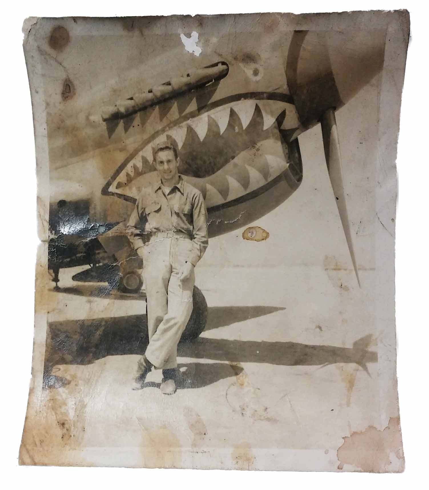 A real, no kidding Flying Tiger photograph - EPHEMERA, PHOTOGRAPHS ...