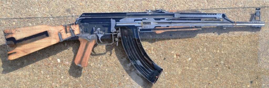 Vietnam War Trophy Chicom AK-47 M22 Rifle Cutaway - FIREARMS - U.S ...