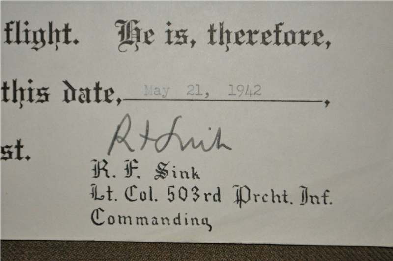 Nice 509th Group - GROUPINGS PAGE - U.S. Militaria Forum