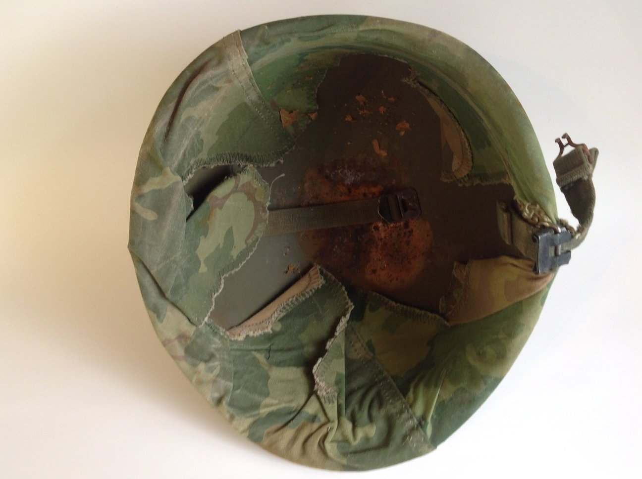 ID'd Vietnam helmet from 101st Airborne Vet 1970-1971 - M-1; M-1C & M-2 ...