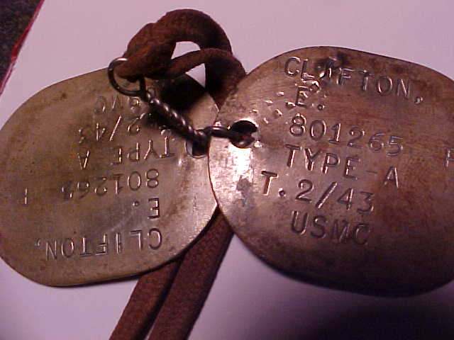 Info on these USMC tags - IDENTITY ITEMS (DOG TAGS, BRACELETS, ETC) - U ...
