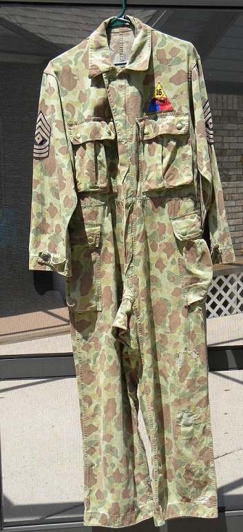Camo overalls - WWII ? - CAMOUFLAGE UNIFORMS - U.S. Militaria Forum