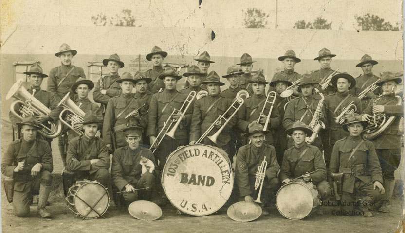 Carrying a Tune...Over there! Photos of WWI Musicians with their ...