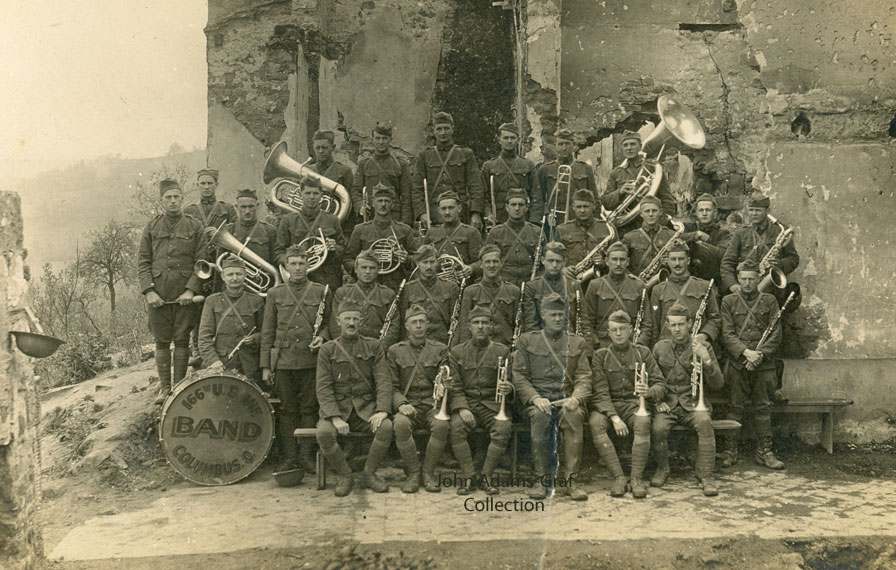 Carrying a Tune...Over there! Photos of WWI Musicians with their ...