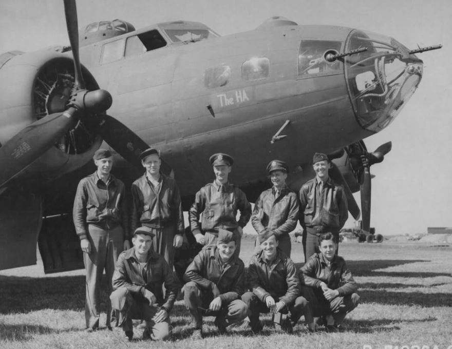 Post Card From B-17 Pilot 379th BG - EPHEMERA, PHOTOGRAPHS & MILITARY ...