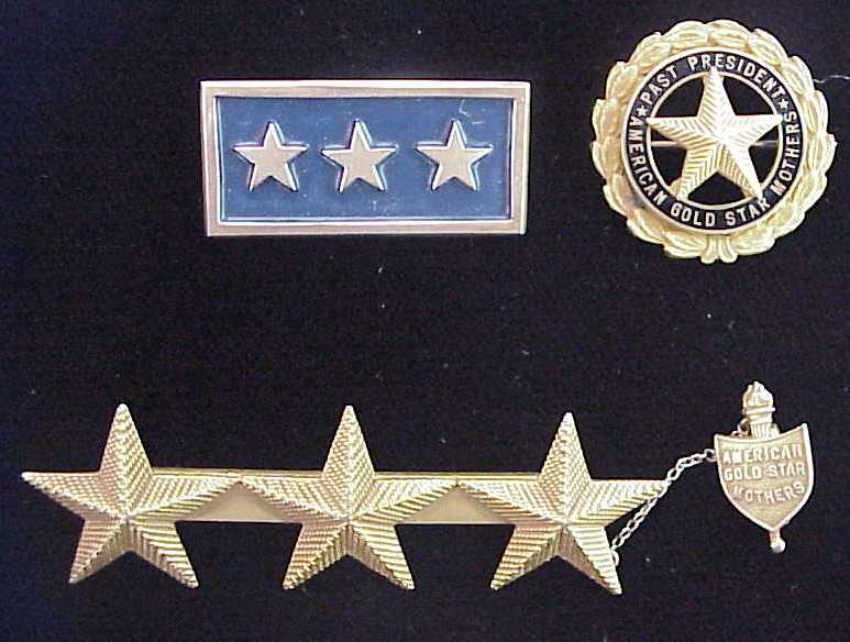 KIA 3 Gold star service pins 1,2,3 gold stars lineup - HOMEFRONT & THE ...