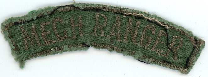 Mech Ranger tab - CAN YOU IDENTIFY THIS PATCH? - U.S. Militaria Forum