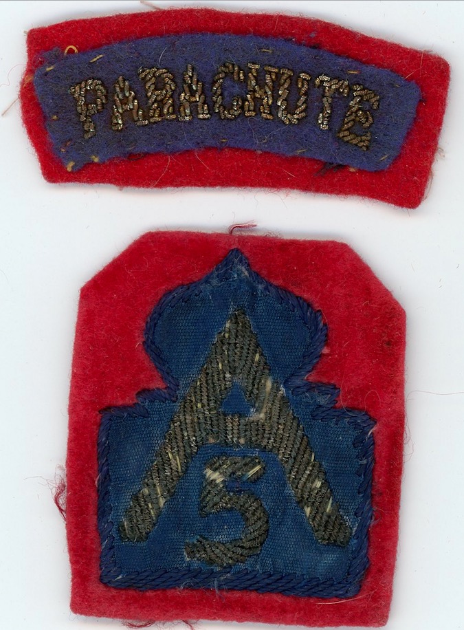 Possible 509th PIB patch and tab - ARMY AND USAAF - U.S. Militaria Forum