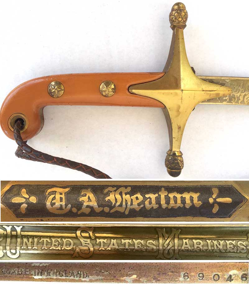 USMC Officers Sword - EDGED WEAPONS - U.S. Militaria Forum